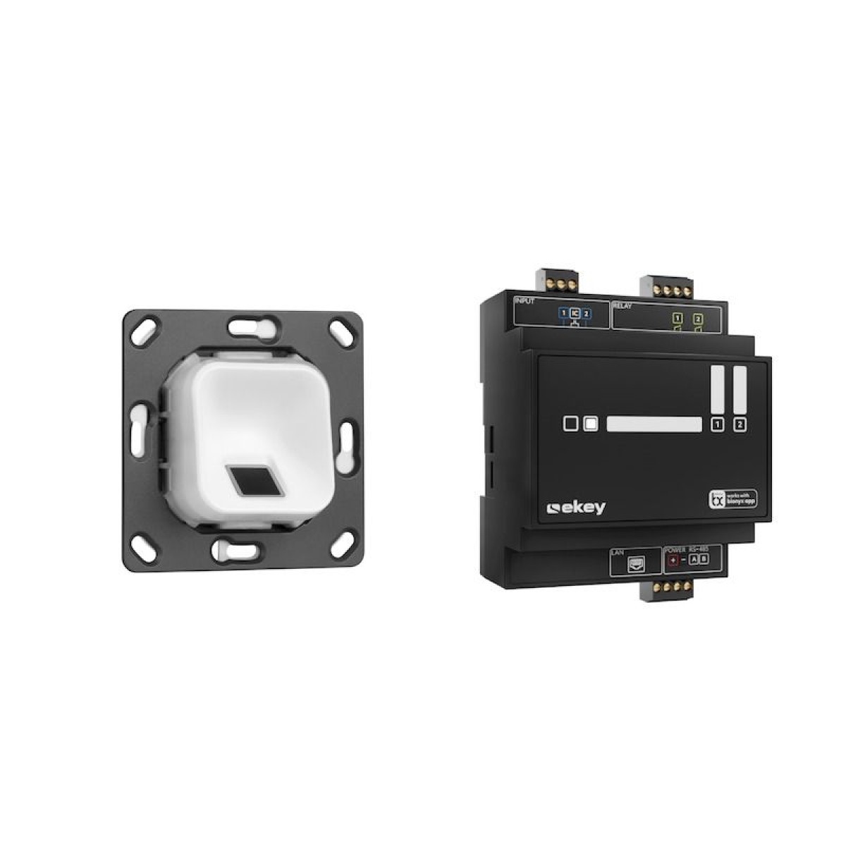 ekey xLine Fingerprintset UP ohne Rahmen